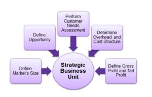 Strategic business unit diagram – Economy GDP